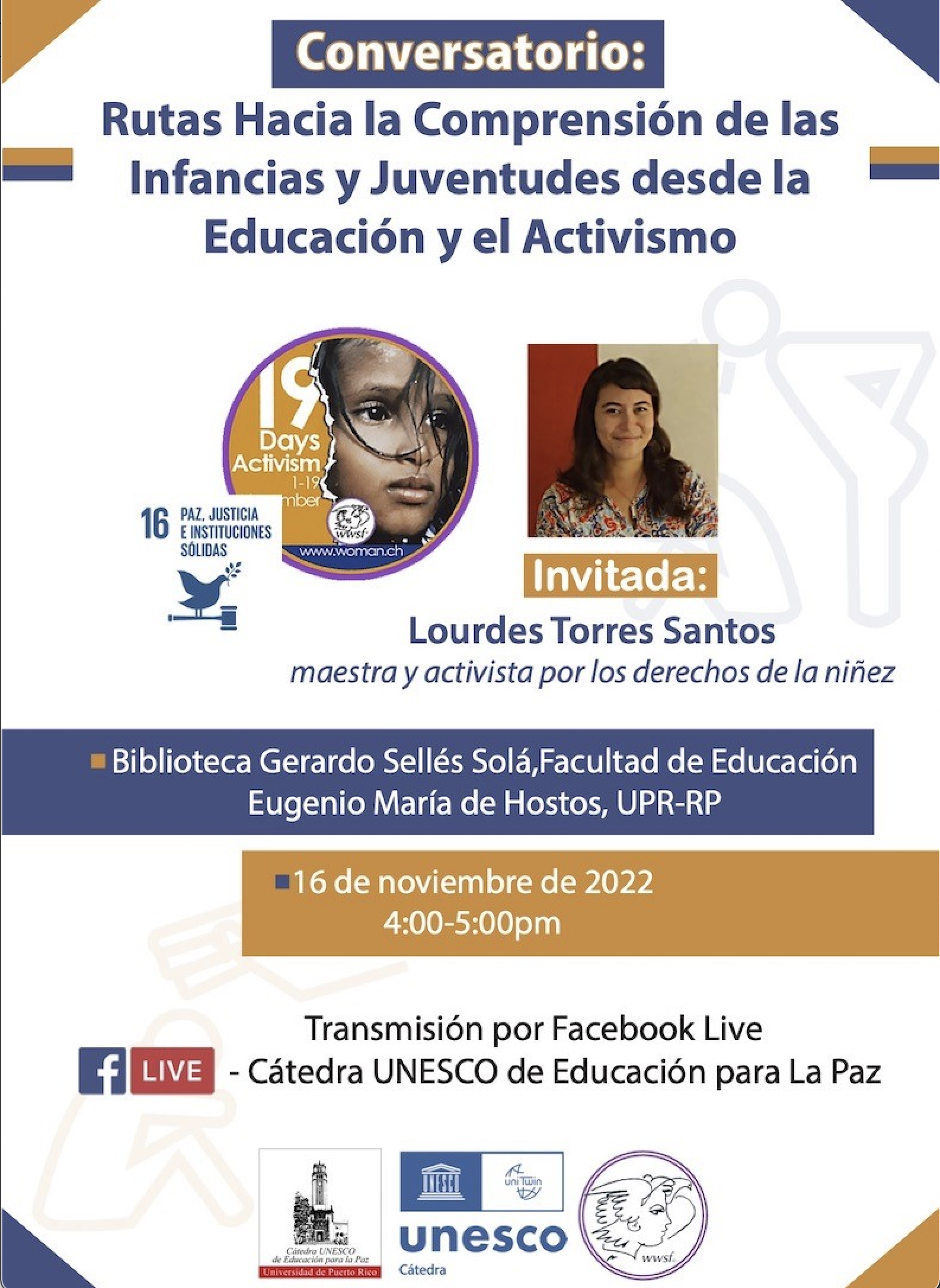 EXPOSICIÓN BIBLIOTECA GERARDO SELLÉS SOLÁ – Facultad de Educación